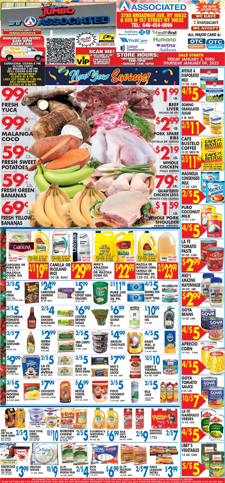 Print Weekly Specials | Associated Supermarkets | New York - Broadway ...