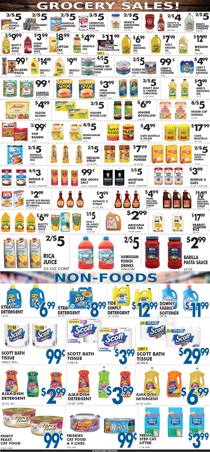 Print Weekly Specials | Associated Supermarkets | Bronx - Melrose Ave ...